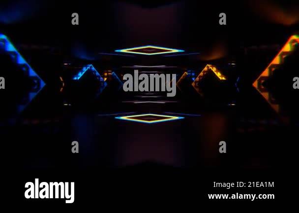 Exciting VJ loop on an abstract background with smooth flowing images ...