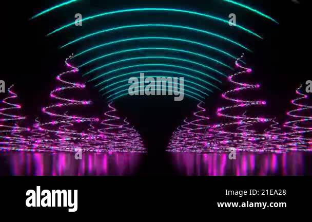 Exciting VJ loop on an abstract background with smooth flowing images. Ideal for creating a ...