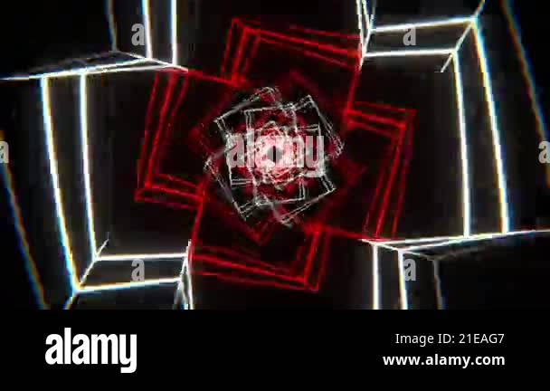 Exciting VJ loop on an abstract background with smooth flowing images ...