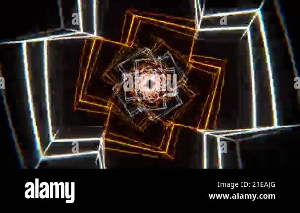 Exciting VJ loop on an abstract background with smooth flowing images ...