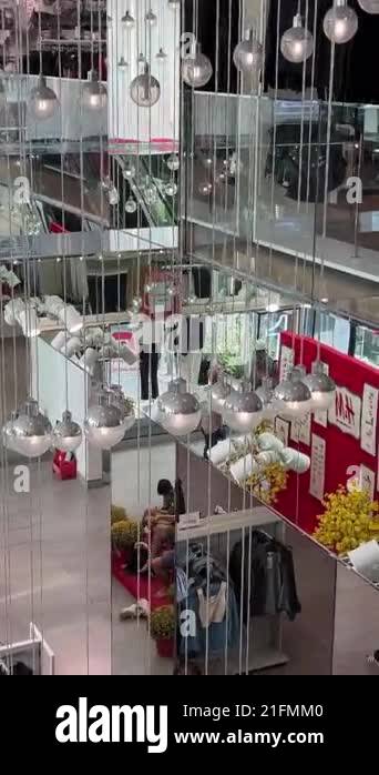 H and M store in Central Samui shopping mall building in ho chi minh ...