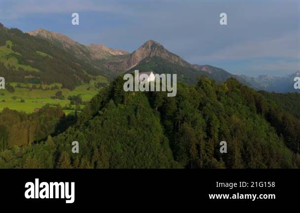 Schollanger burgkirche Fischen im Allgau, Bayern, Deutschland ...
