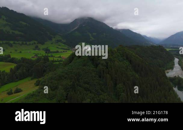 Schollanger burgkirche Fischen im Allgau, Bayern, Deutschland ...