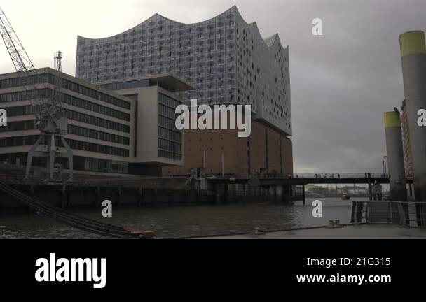 Hamburg, Germany. Elbphilharmonie concert hall and hotel in Hamburg ...