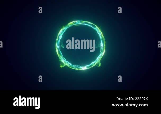 Innovative green sphere from particle flow, energy green sphere ...