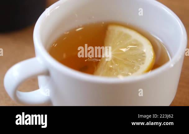 A soothing cup of fragrant tea with zesty lemon makes a wonderfully ...