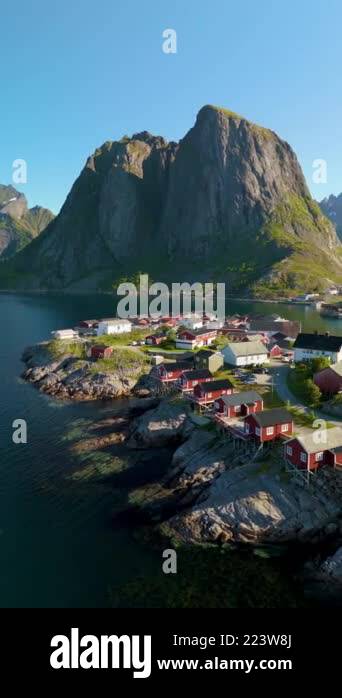 Explore the picturesque charm of a coastal village in Norway, where ...
