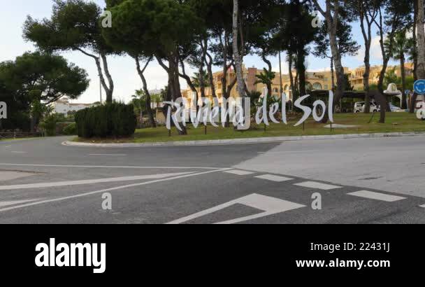 Roundabout roundabout road sign Stock Videos & Footage - HD and 4K ...