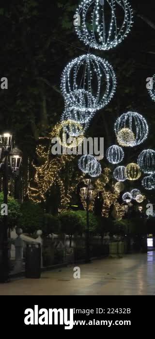 Portrait footage taken in the town of Marbella in Malaga Spain Showing ...