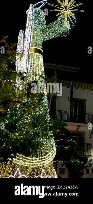 Marbella, Malaga, Spain 8th December 2024: Portrait footage taken in ...