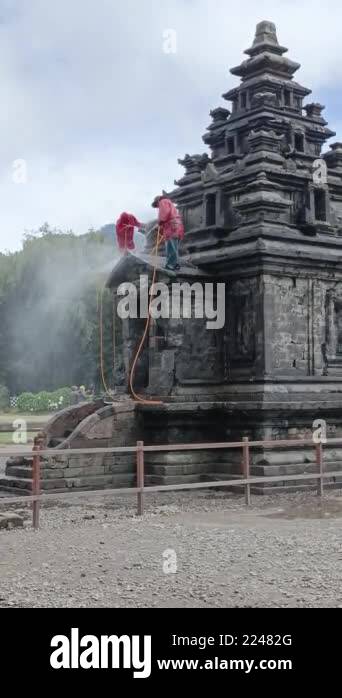 escape from the condition of the active crater containing boiling ...