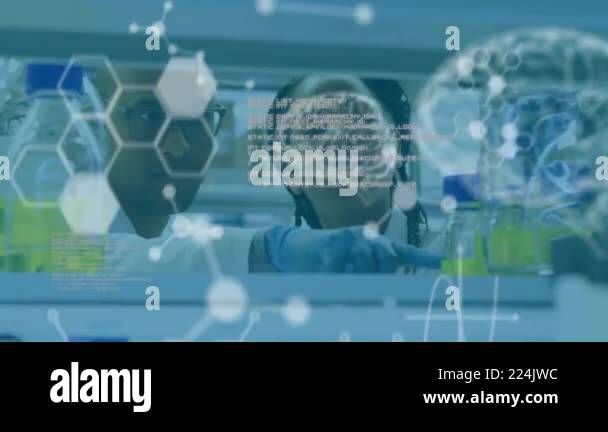 Animation of scientific data processing over diverse scientists in ...