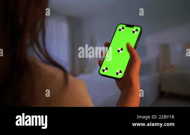 Horizontal phone mock-up for immersive gaming Stock Video Footage - Alamy