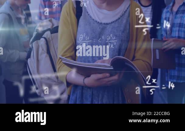 Animation of mathematical equations over diverse schoolchildren at ...