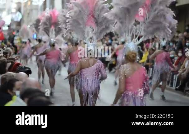 Vibrant Spanish Festival Parade: Captivating Costumes and Energetic ...