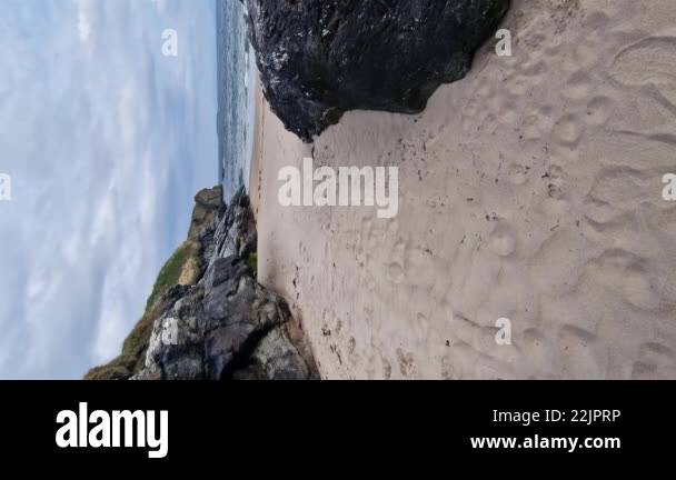 The beautiful beach at Muckross Head , County Donegal, Ireland Stock ...