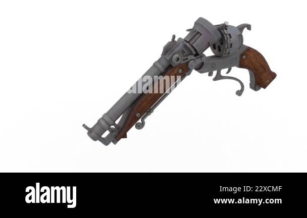 revolver reloading animation video Stock Video Footage - Alamy