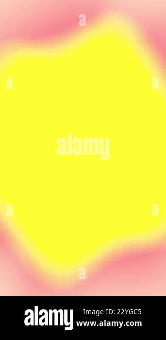 A dynamic, blurred yellow shape set against a gentle pink backdrop ...