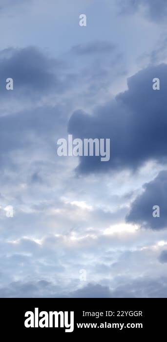 This is a striking and captivating view of a cloudy sky with various ...