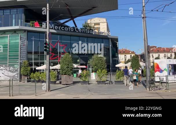 Turin: September 21st 2022: Buildings and streets in Turin. Italian ...