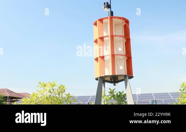 Large-scale wind and wind speed weather measuring instruments installed ...