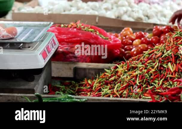 Balikpapan January 04,2025 activities of sellers and buyers at the ...