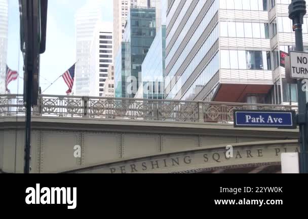 New York City Grand Central Terminal, 42 street, Park Avenue, Pershing ...