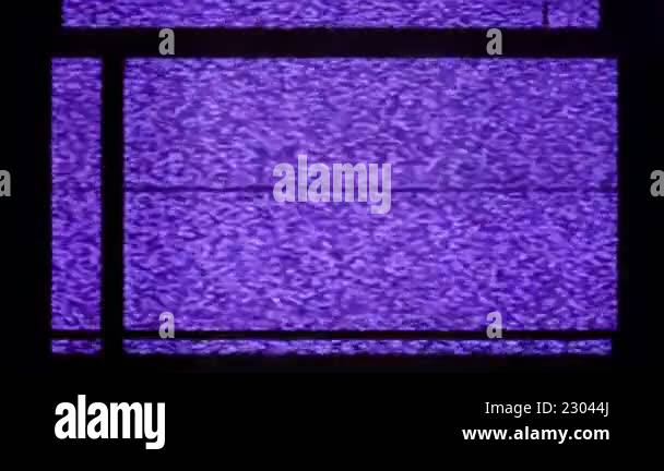 Purple digital glitch signal disruption system error Stock Video ...