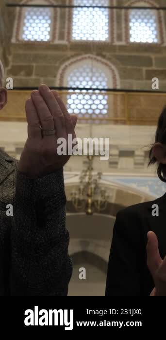 The family who opens their hands and prays to God, to return the ...