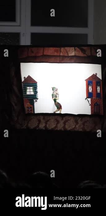 Theatrical performance of traditional Turkish theater based on the ...