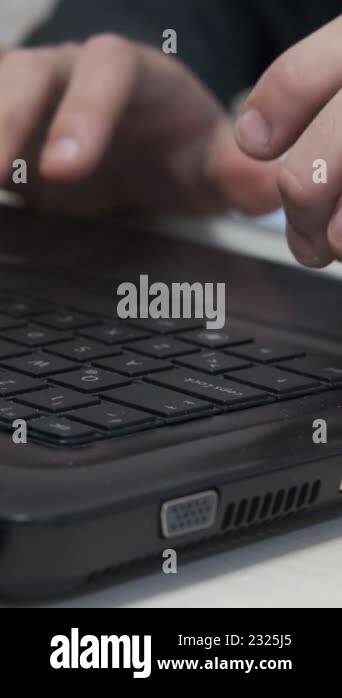 Student Study Computer, man hand using computer keyborad, using ...