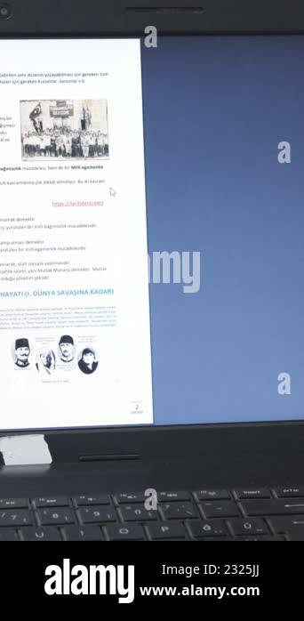 History Study Computer, computer screen study in pandemic, hardworking ...