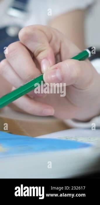 students working on the map with pencils, female students studying ...