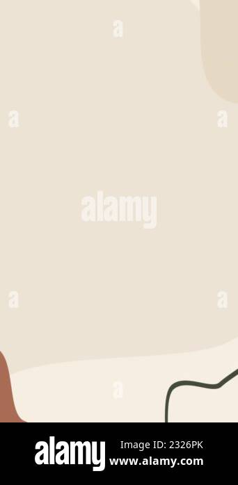 Abstract art animated background green beige and brown colors. Drawing ...