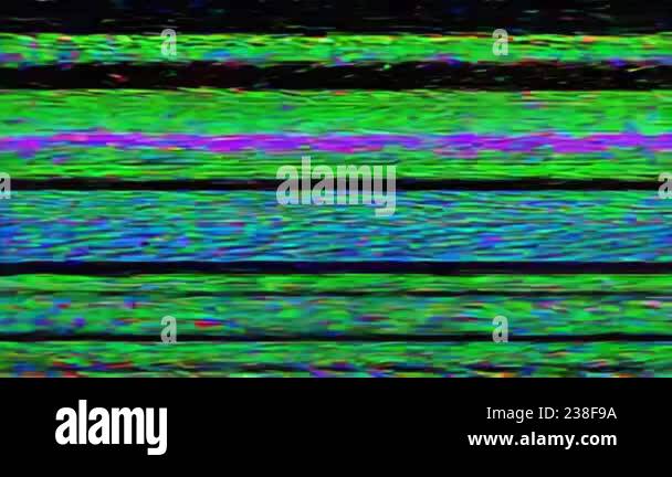 Abstract digital art Signal disruption glitchy background Stock Video ...