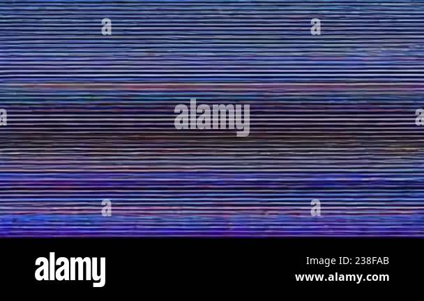 Digital distortion signal disruption a visual symphony of error Stock ...