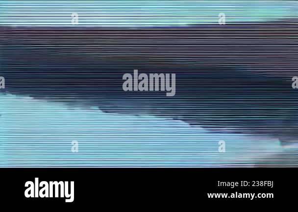 Abstract digital art Signal disruption glitchy background Stock Video ...