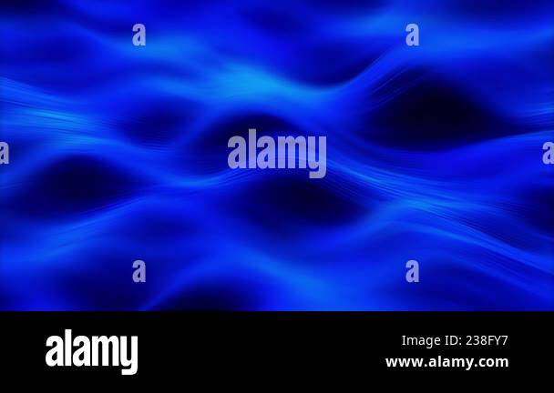 Ethereal Blue A Journey Through the Cosmic Currents Stock Video Footage ...