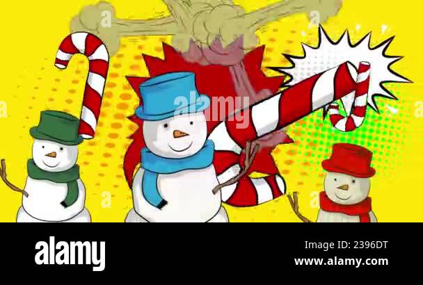 Comic book christmas card Stock Videos & Footage - HD and 4K Video ...