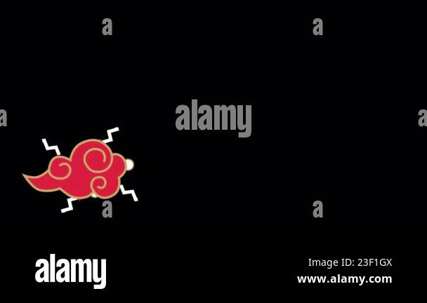 A Chinese-themed animated lower third with a decorative cloud, perfect ...