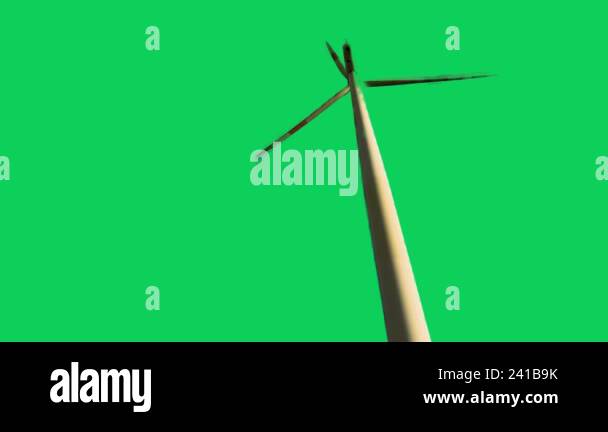 Windmill animation green screen for design project Stock Video Footage ...