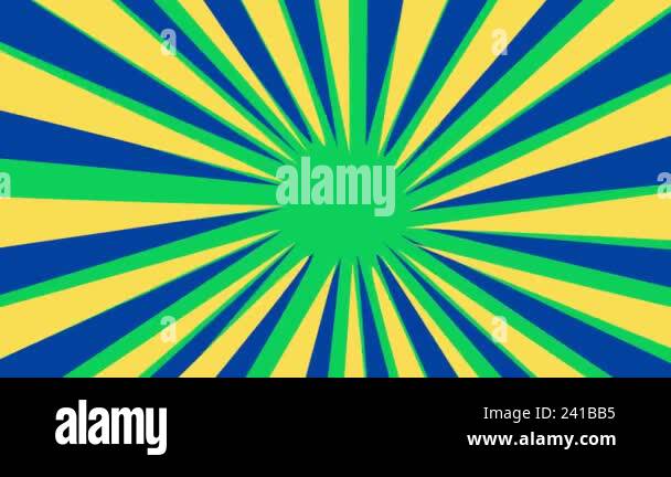 Comic manga green screen background with speed action effect, vibrant ...