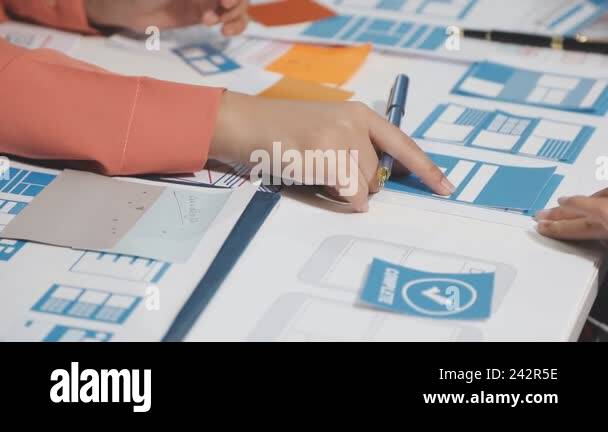 Tablet layout Stock Videos & Footage - HD and 4K Video Clips - Alamy