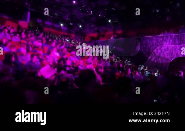 on stage show program video set interior inside and outside cruise ...