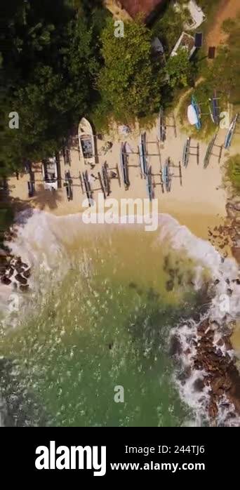 The lost Beach in Sri Lanka Stock Video Footage - Alamy