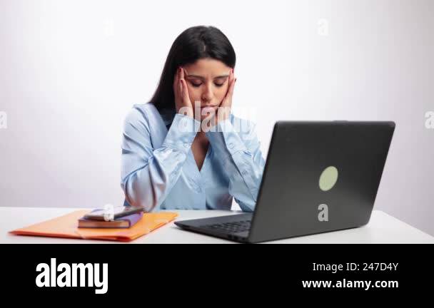 Disappointed office worker working Stock Videos & Footage - HD and 4K ...