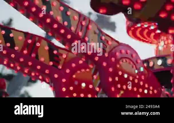 Spinning amusement park ride Stock Videos & Footage - HD and 4K Video ...