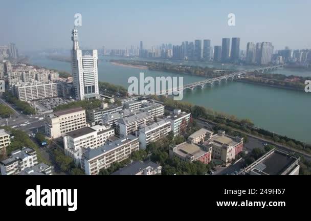Changsha, China - December 27, 2024: Yuelu Mountain and Hunan ...