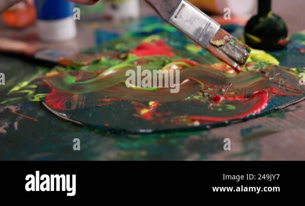 Palette of rich colors Stock Videos & Footage - HD and 4K Video Clips ...