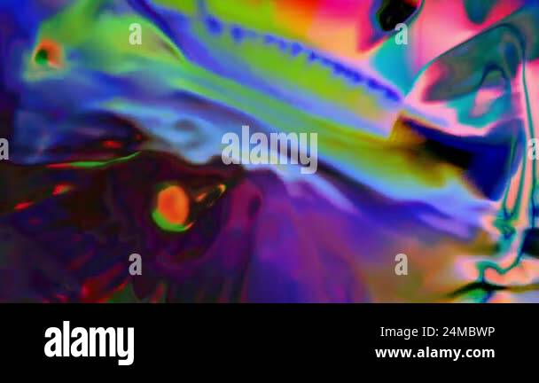 Colorful shifting patterns create an immersive abstract experience ...